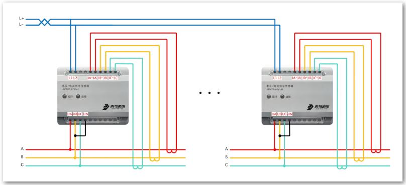 青鸟消防：消防设备电源监控系统设备接线图（2025版）-消防百事通