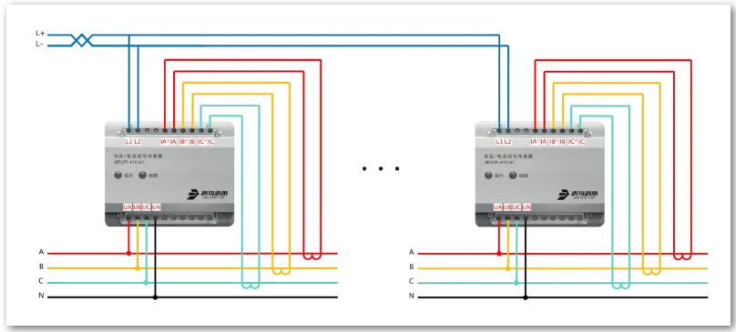 青鸟消防：消防设备电源监控系统设备接线图（2025版）-消防百事通
